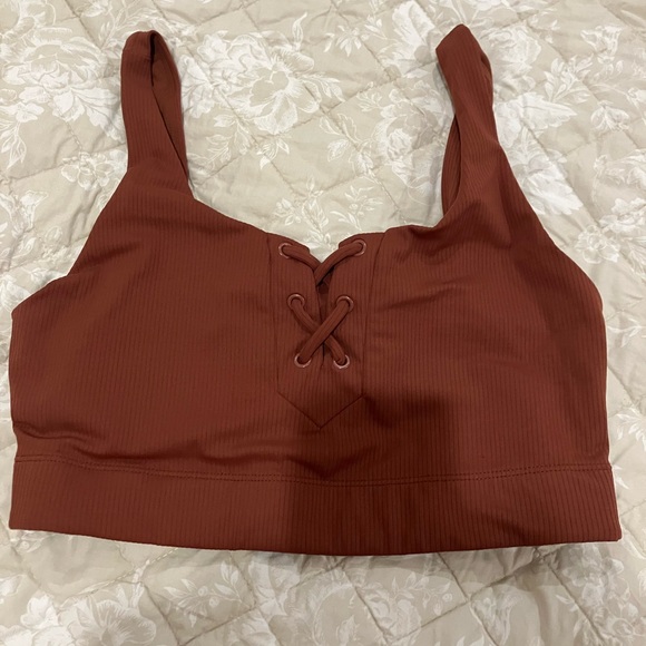 JoyLab | Shorts | Joylab Rust Bike Shorts And Sports Bra Set | Poshmark